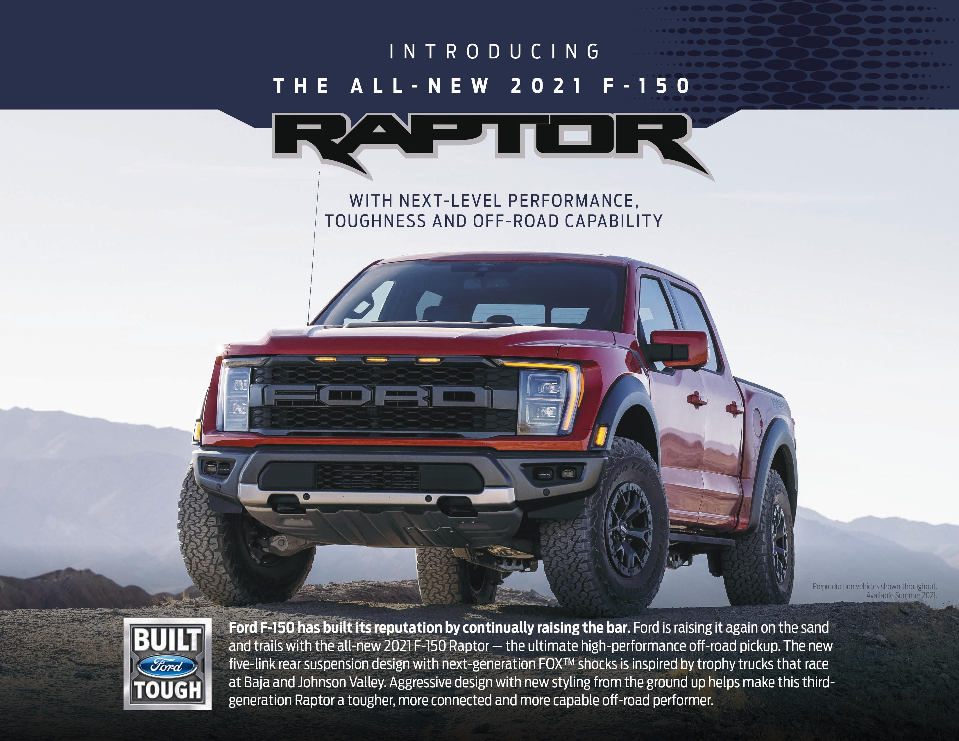 2021 Ford F-150 Raptor